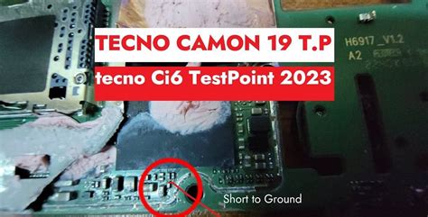 Tecno Ci6 Test Point Camon 19 Fidetec