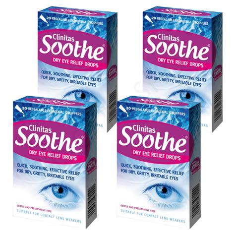 Home Clinitas Soothe 4 Pack Clinitas Soothe 4 Pack