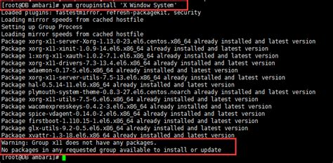 Centos 65 安装 X Window System 缺少包。 Csdn社区