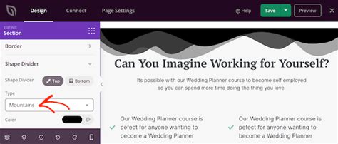 How To Create A Custom Shape Divider In Wordpress Ways