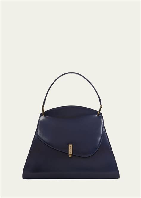 Ferragamo Prisma Leather Top Handle Bag Bergdorf Goodman