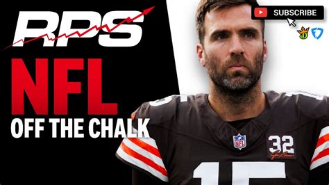 113 Nfl Off The Chalk Wild Card Dfs Picks Youtube
