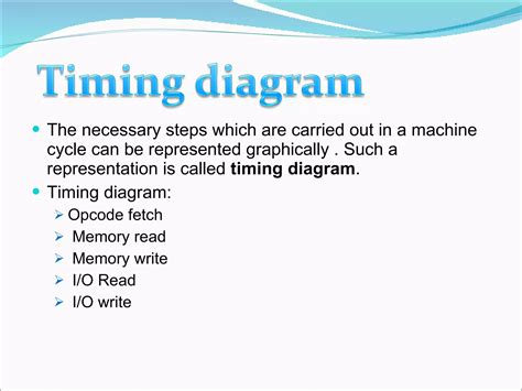 Presentation On Timing Diagram Ppt