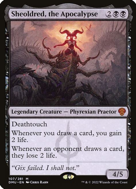 Ketramose The New Dawn Necropotence Sheoldred The Apocalypse