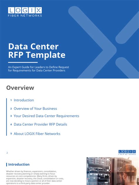 Data Center Rfp Template Pdf Data Center Request For Proposal
