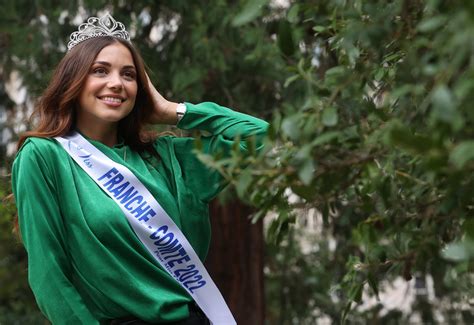 Franche Comté Marion Navarro À Miss France Je Vise La Première Place