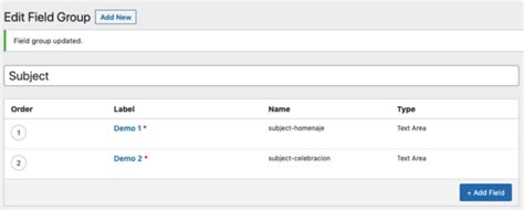 Acfgetfields Getfields Getfiled Advanced Custom Fields Function
