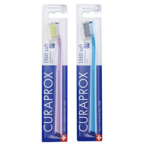 Curaprox Cs1560 Manual Toothbrush Soft 2 Pack Assorted Colors Buy Now For Optimal Oral