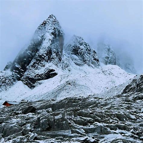 别不相信，云南已经下雪，美极了！会泽