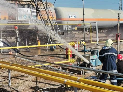 Проведе се регулярната аварийна тренировка в ГПС Бенковски V Gas