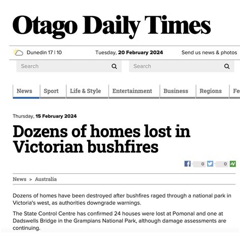 Almost All Fires Sparked In Victoria On Tuesday Are Believed To Have