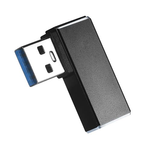 Ladaidrabf Usb 30 Adapter Male To Female Connector Leftright Bend For