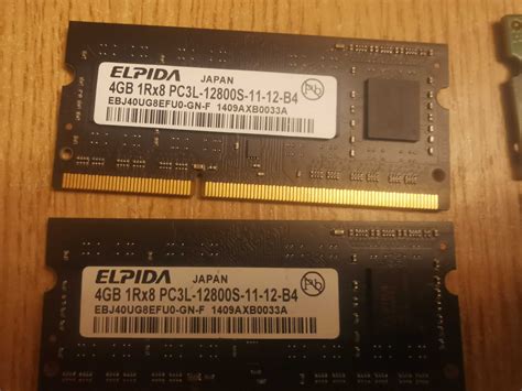 Placute Ram Laptop Ddr3l Low Voltage Kit 8gb Deva • Olx Ro