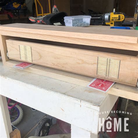 Tricks For Installing Drawer Fronts Using Tape And Cards House Becoming Home