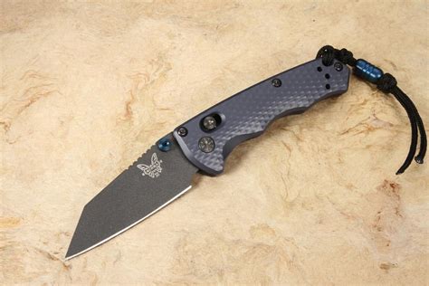 Benchmade 290BK Full Immunity AXIS Folding Knife - Crater Blue + Free ...