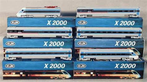 Amtrak X2000 Train Car Cars