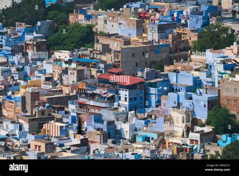 Beautiful Top View Of Jodhpur City From Mehrangarh Fort Rajasthan