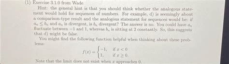 solved 3 1 0 let a∈r and let f and g be real functions
