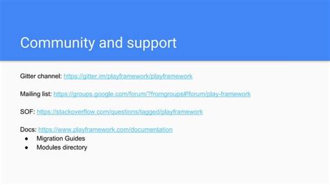 Play Framework PPT