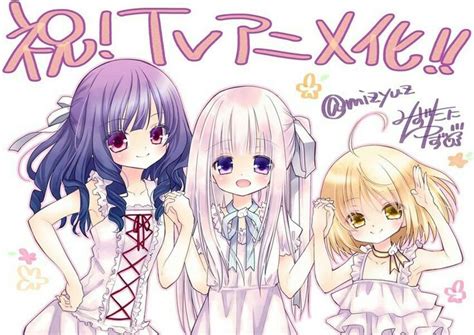 Gotou Jun Kaneshiro Sora And Momijidani Nozomi Tenshi No 3p Drawn