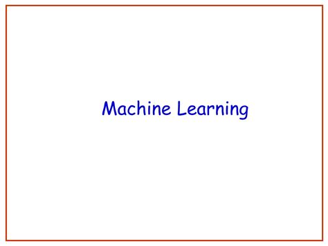Machine Learning Introduction To Unit 1ppt