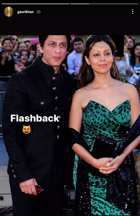 Gauri Khan Posts A Throwback Picture With Shah Rukh Khan As They