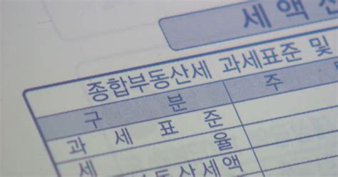 지난해 종부세 70는 상위 1가 납부평균 5억8천만원