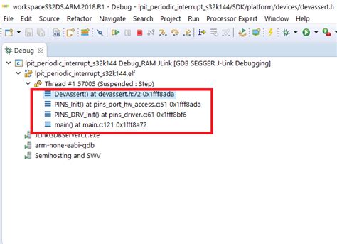 Where To See Function Call Stack Nxp Community