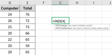 How To Use The INDEX Function In Excel With Examples 2024