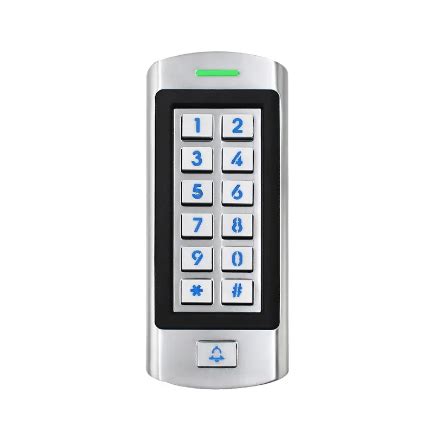China Newest Metal Keypad IP Waterproof Door Entry Security Control Systems EM ID Card Keypad