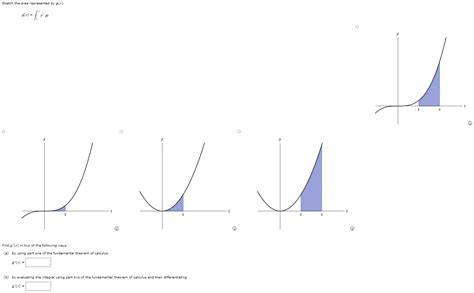 Solved Let G X L F T Dt Where F Is The Function Chegg Com