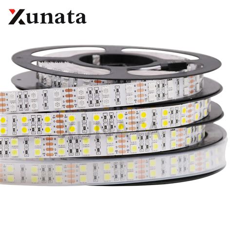Aliexpress Buy 120LEDs M 5m Lot RGB White Warm White SMD 5050 LED