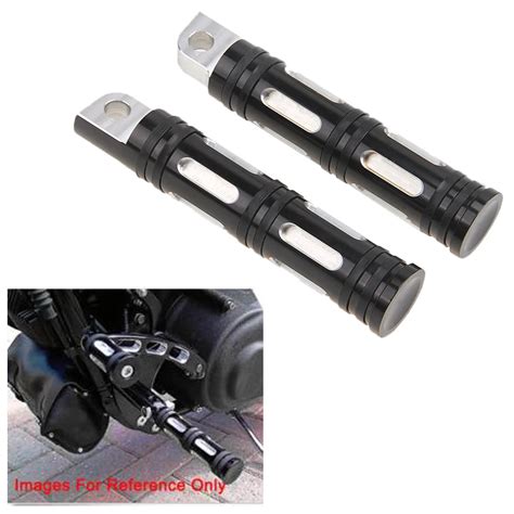 Reposapiés de aluminio CNC 2X para motocicleta rcycle reposapiés
