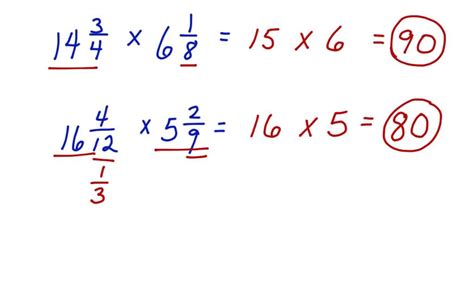 Estimate Each Quotient Or Product