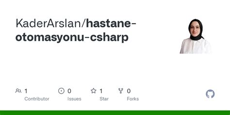 GitHub KaderArslan Hastane Otomasyonu Csharp