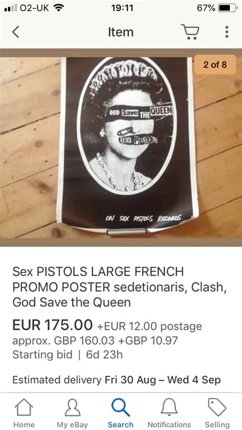 Sex Pistols Memorabilia Avoid This Poster On Ebay Its Is Wrong Size And A Total Fake Facebook