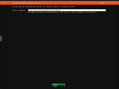 INSTALL UBUNTU Server LTS Code Intrinsic