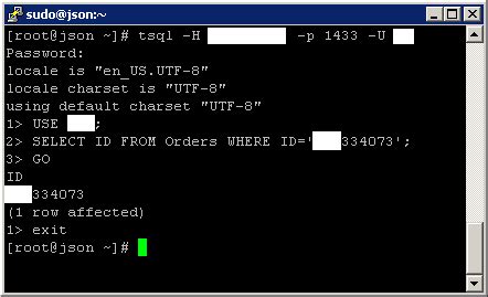 How To Connect CentOS Web Server To A SQL Server