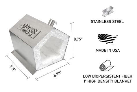 Mr Volcano Hero Portable Propane Forge Complete Kit Now Superwool