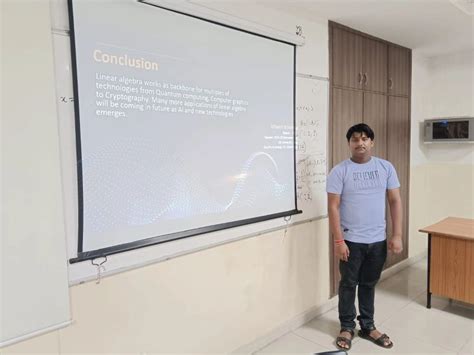Drdhiraj Pandey On Linkedin Jssuniversitynoida Practicallearning