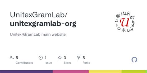 Github Unitexgramlabunitexgramlab Org Unitexgramlab Main Website