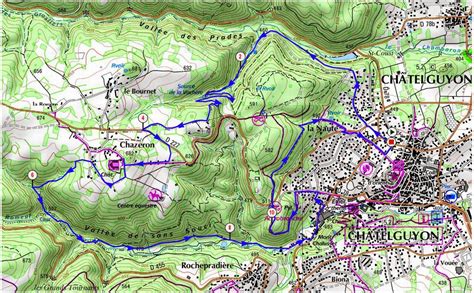 Carte Chatel Guyon My Blog