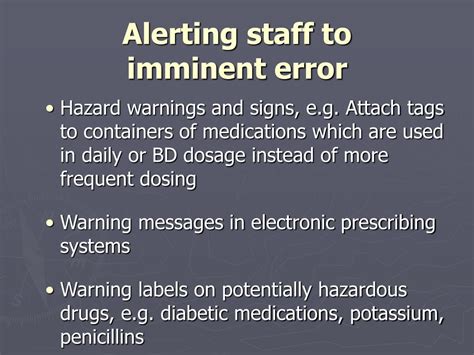 Ppt Common Dispensing Errors Experienced In Clinical Settings