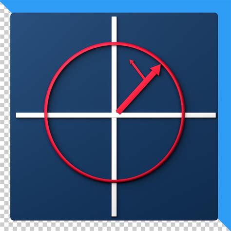 Premium Psd Righthanded Circular Polarization Icon Isolated On The