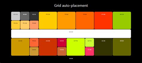 Websafe Colors Meet Css Grid Auto Placement Demo
