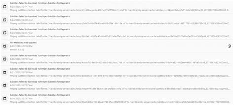 Ffmpeg Subtitile Extraction Failed General Windows Emby Community