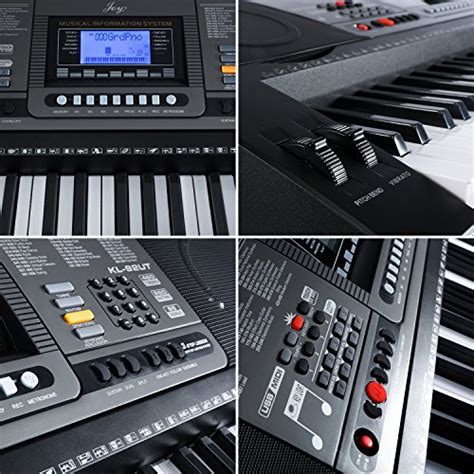 Joy 61 Key Lighted Touch Sensititive And Usb Midiapp Keyboard Kit