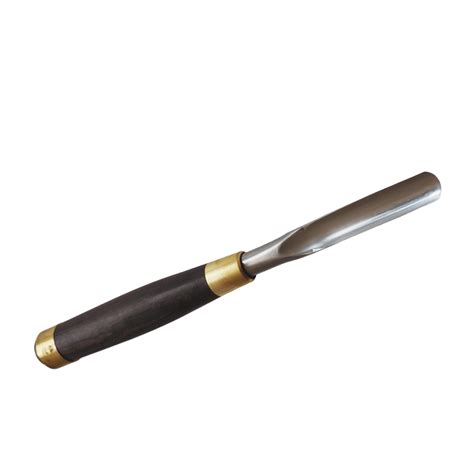 Curved Chisel Padauk Wood Handle 230mm Hidden Valley Bonsai