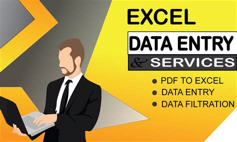 i will do efficient and accurate data entry create excel formula