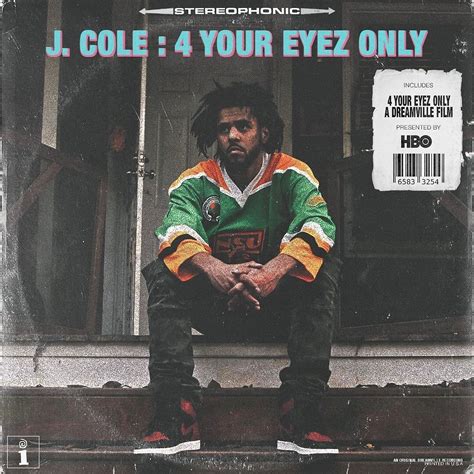 J Cole 4 Your Eyez Only 2016 Music Album Cover Music Album